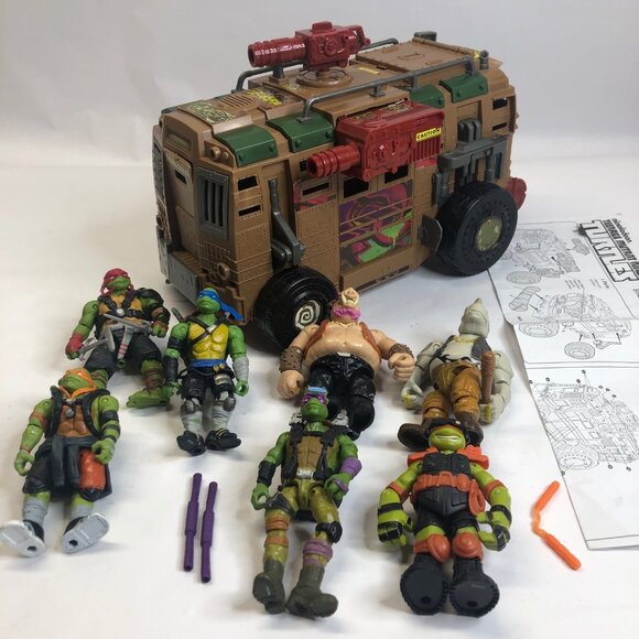 Nickelodeon | Toys | Nickelodeon Teenage Mutant Ninja Turtles 7 Action ...